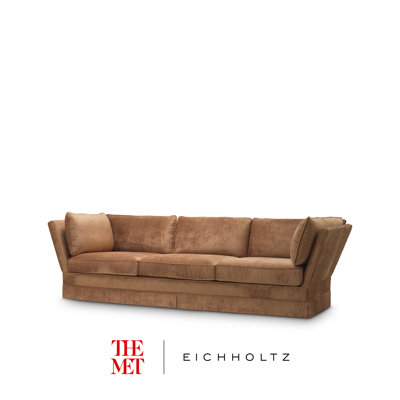 Eichholtz The Met x Eichholtz 101.57" Velvet Flared Arm Sofa | Perigold
